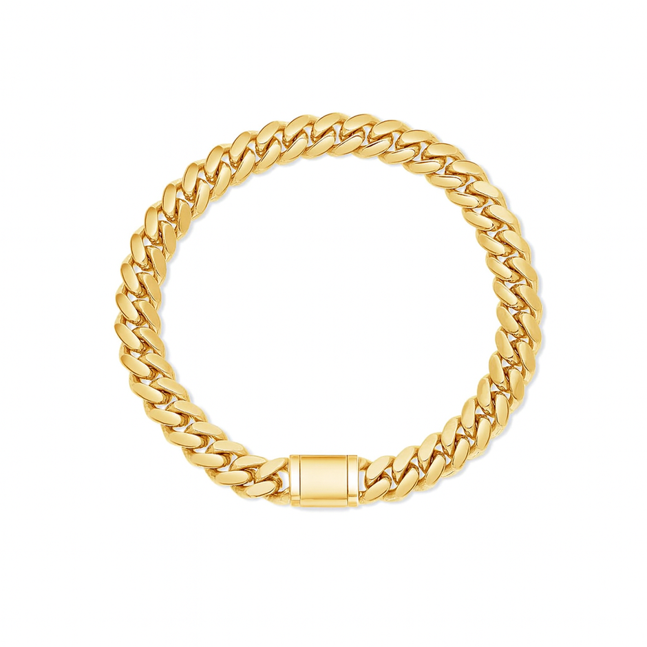 Gold Cuban Bracelets – Highline Custom Jewelry